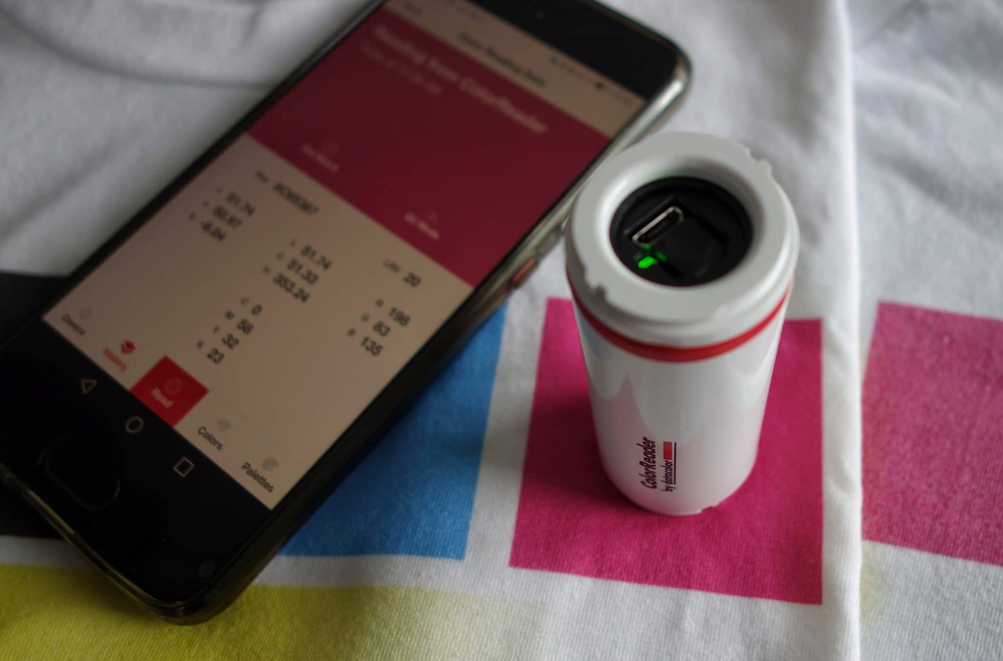 ColorReader Textile Printing - Datacolor ColorReader