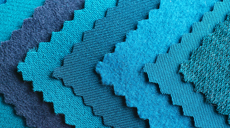 Blue Fabric Swatches