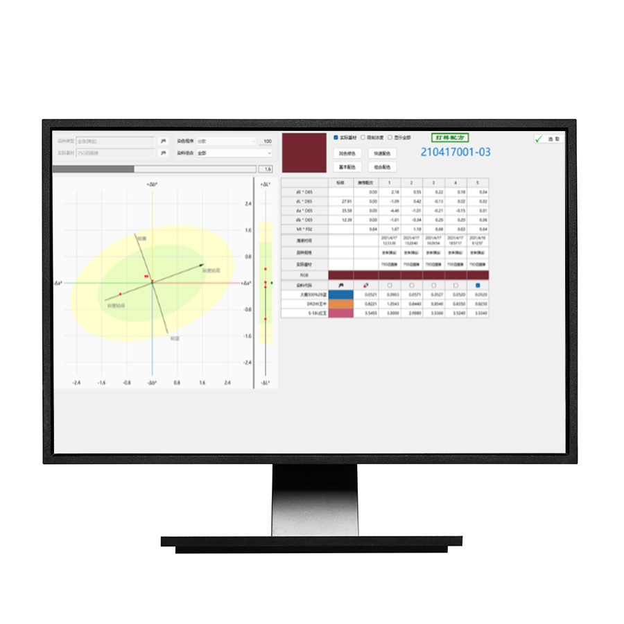 Lab-integrated color matching software: Textile Lab Manager | Datacolor